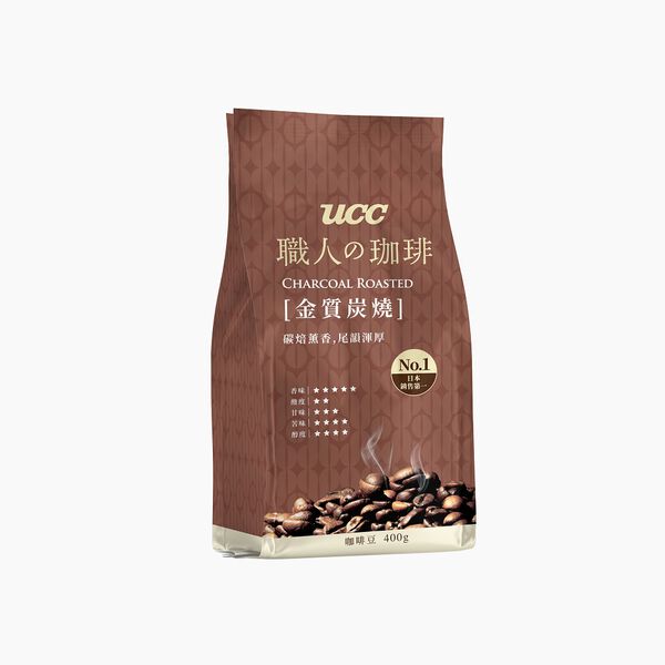 UCC 職人珈琲-金質炭燒咖啡豆400g | 家速配，最快1小時送達