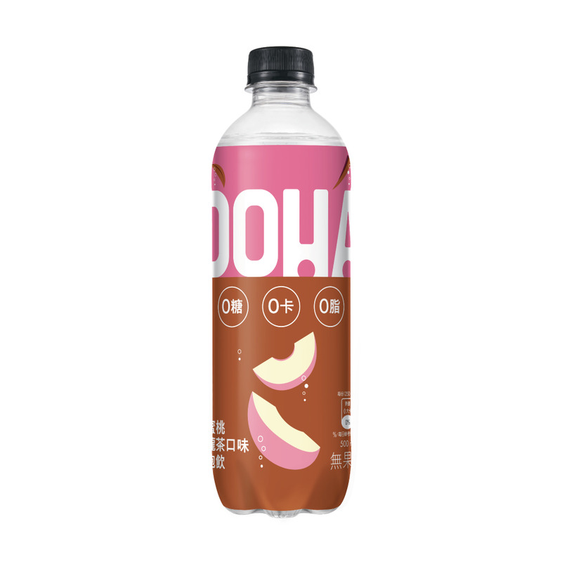 OOHA氣泡飲水蜜桃烏龍茶口味500ml | 家樂福線上購物