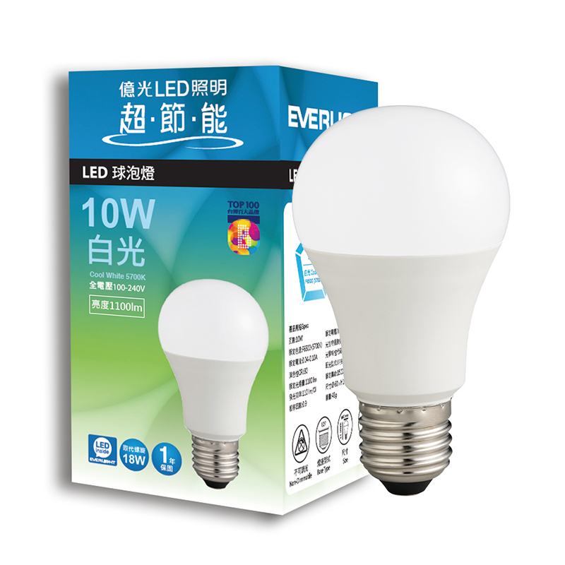Everlight 10W LED Lamp | 家樂福線上購物